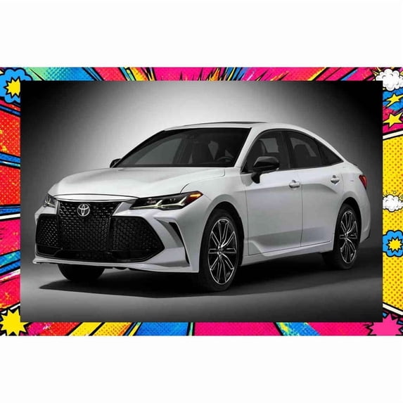 2019 Toyota Avalon Sport Styling - Pop Art Edition | 24x36 Inch ...