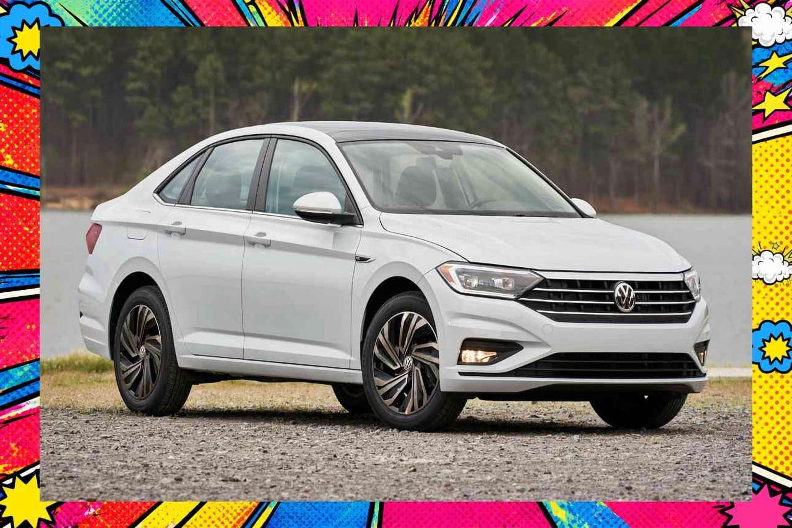 2019 Volkswagen Jetta Style B - Pop Art Edition | 20x30 Inch Glossy ...