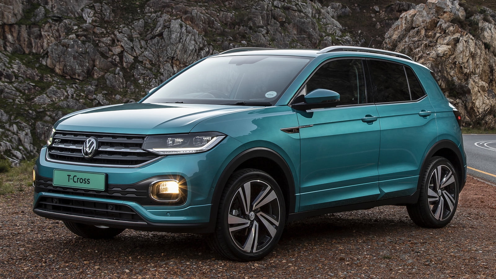 2019 Volkswagen T Cross R Line ZA Car - 24x36 Inch Laminated Poster ...
