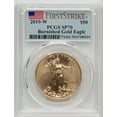 2019-W $50 One Ounce Gold Eagle Burnished First Strike FS Flag PCGS SP70 - Walmart.com