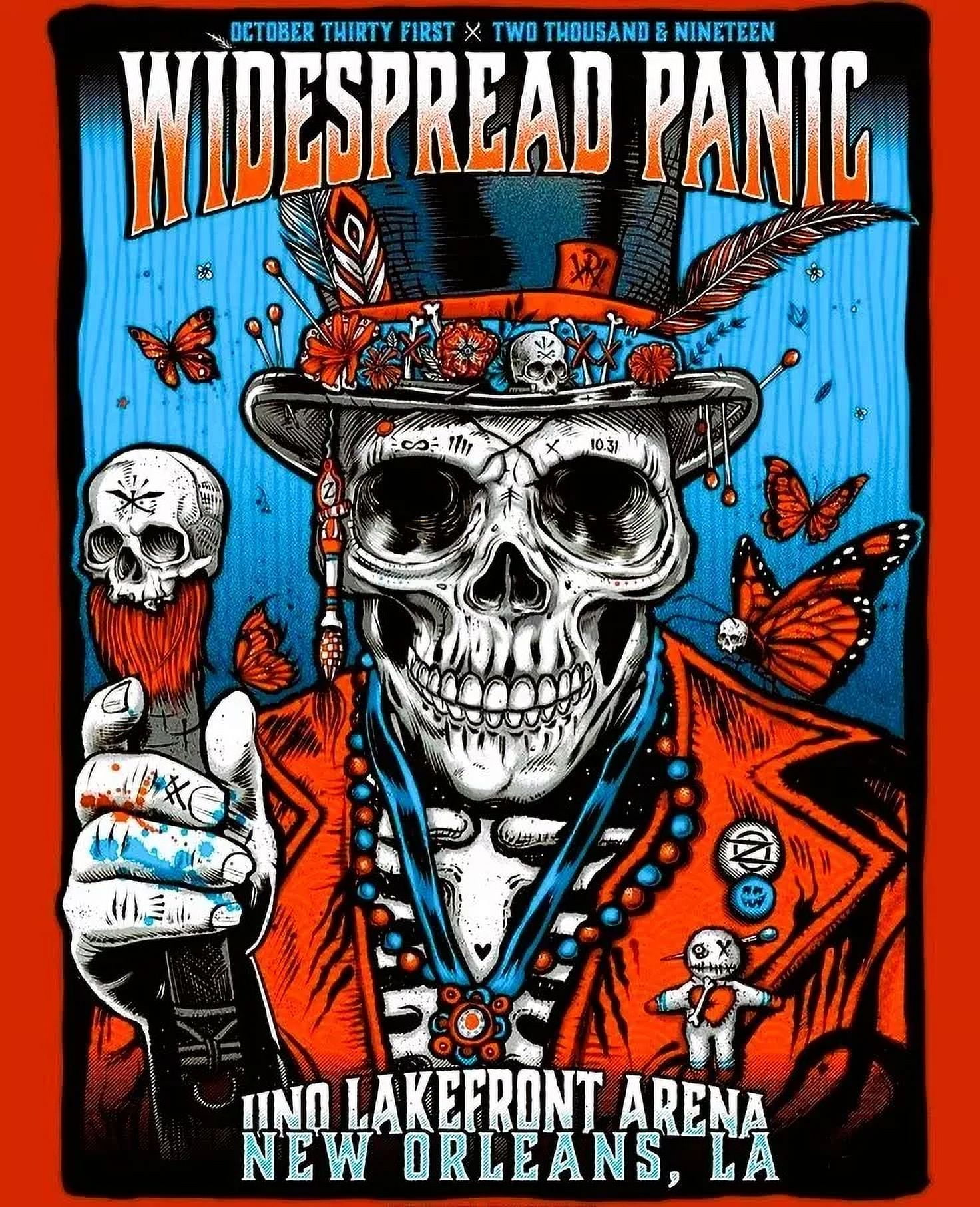 2019 WIDESPREAD PANIC CONCERT POSTER WALL ART PRINT ES 24 x 36 Inch ...