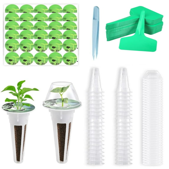 251Pcs Seed Pods Kit for Aerogarden & Hydroponics – Includes 50 Plant ...