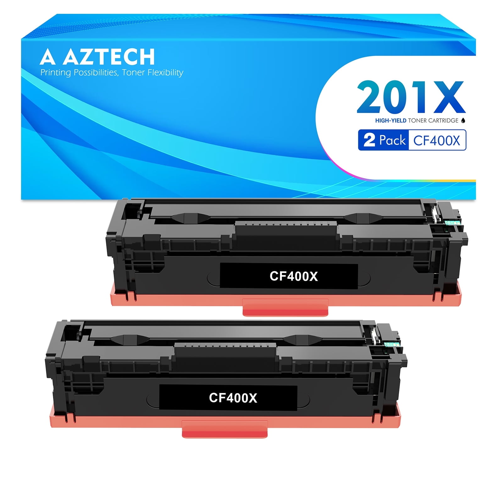 Aztech 201X 201A Compatible for HP CF400X Toner Cartridge for HP Color ...