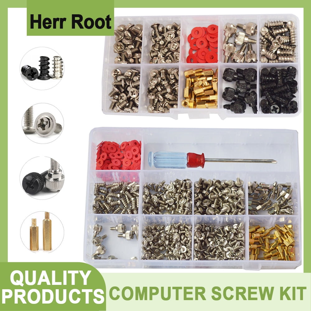 202/215/660Pcs Computer PC Case Hard Disk Drive Fan Motherboard Power ...