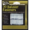 201 Baluster Fastening Kit 1/4" x 2" Balusters w/driver - Walmart.com