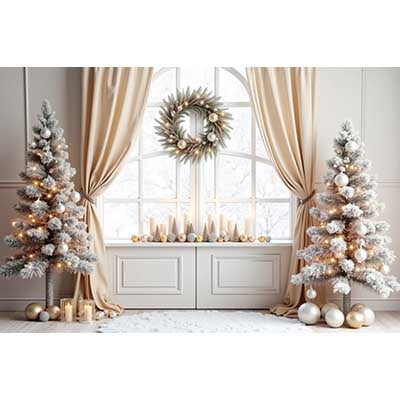 202 Christmas Backdrop Photography024 New Year Photocall Background ...