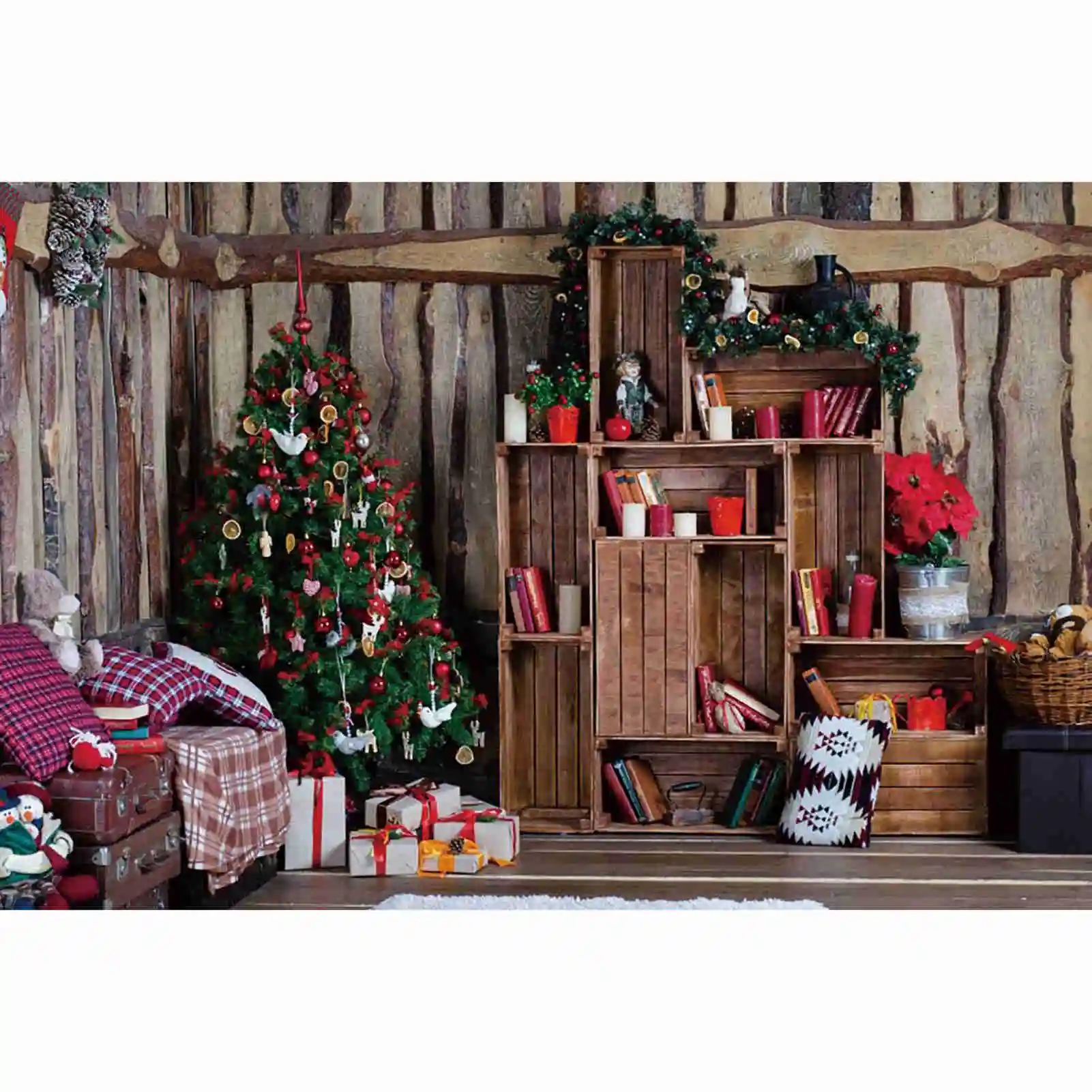 202 Christmas Background Photography Warehouse Wod Gifts Photocall ...