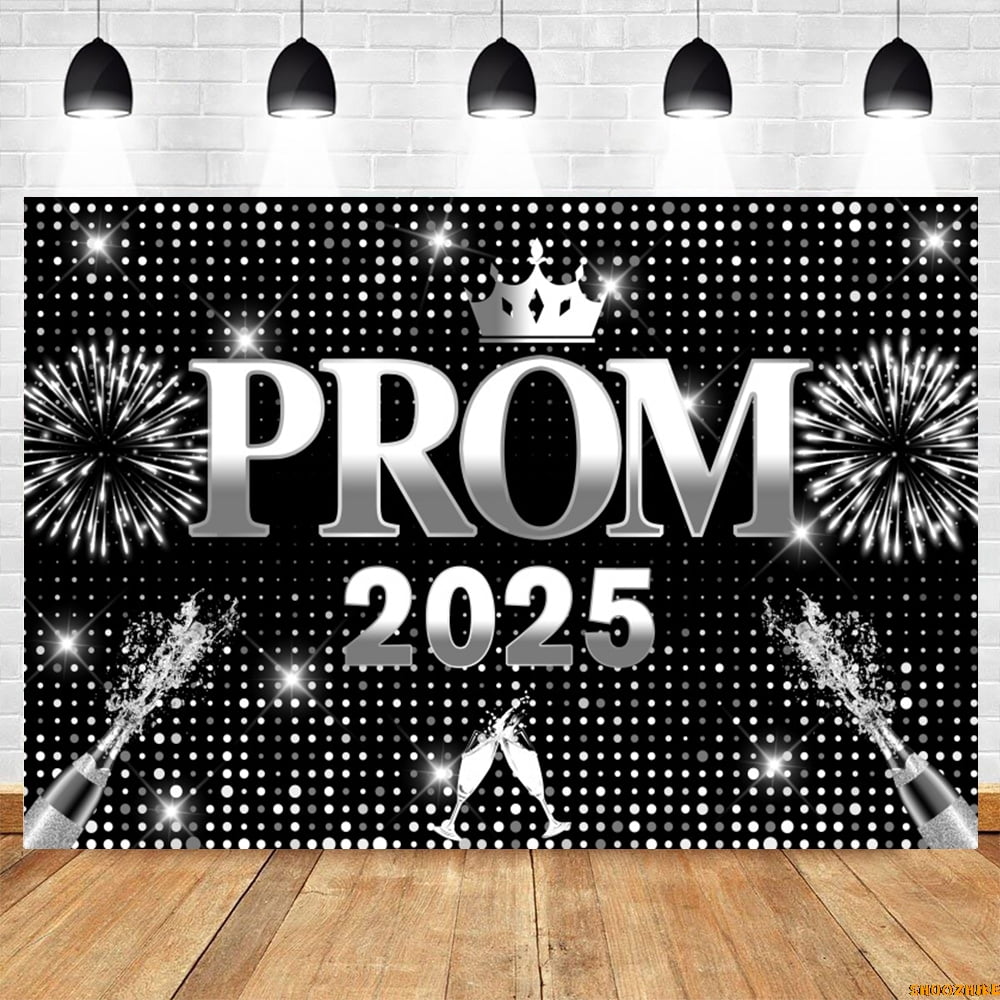 202 Graduation Backdrop Gold Glitter Lights Bachelor Cap Congrats Grad ...