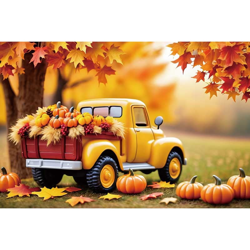 202 Thanksgiving Autumn Photography Background Maple Leaves Forest Farm ...