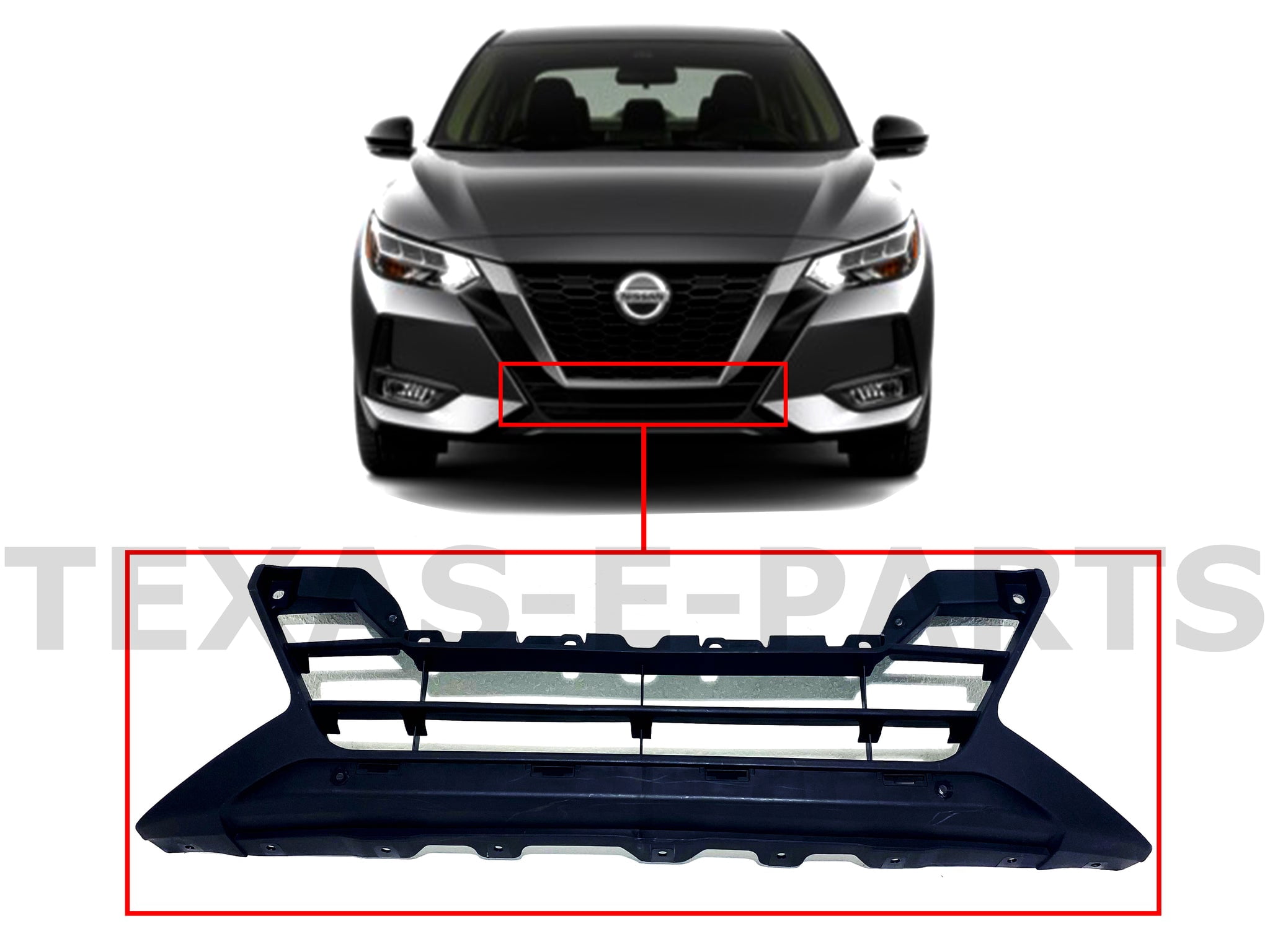 2020 2021 2022 2023 Compatible With Sentra Front Bumper Lower Grille ...