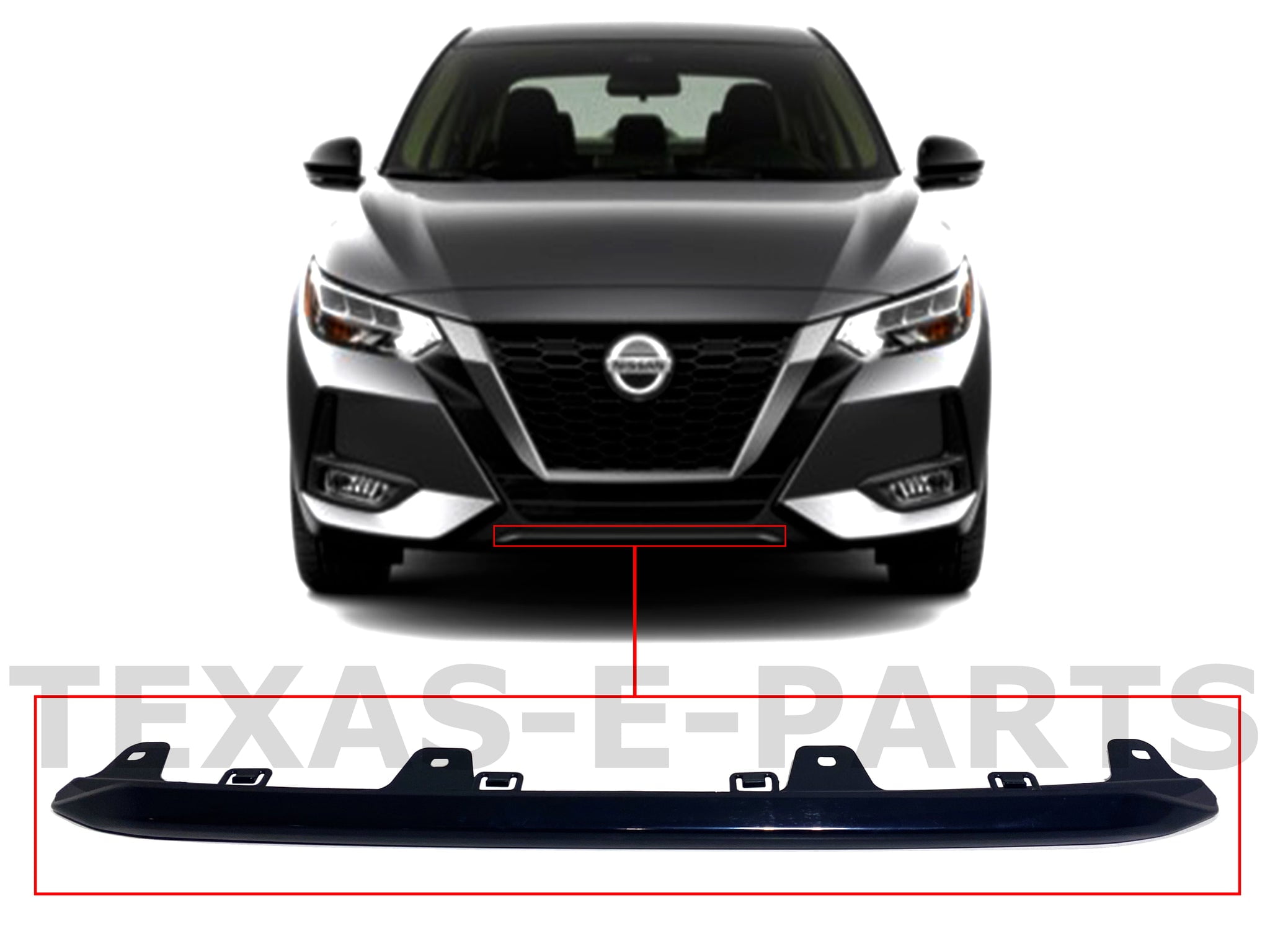 2020 2021 2022 2023 Compatible with Sentra Front Bumper Lower Molding ...