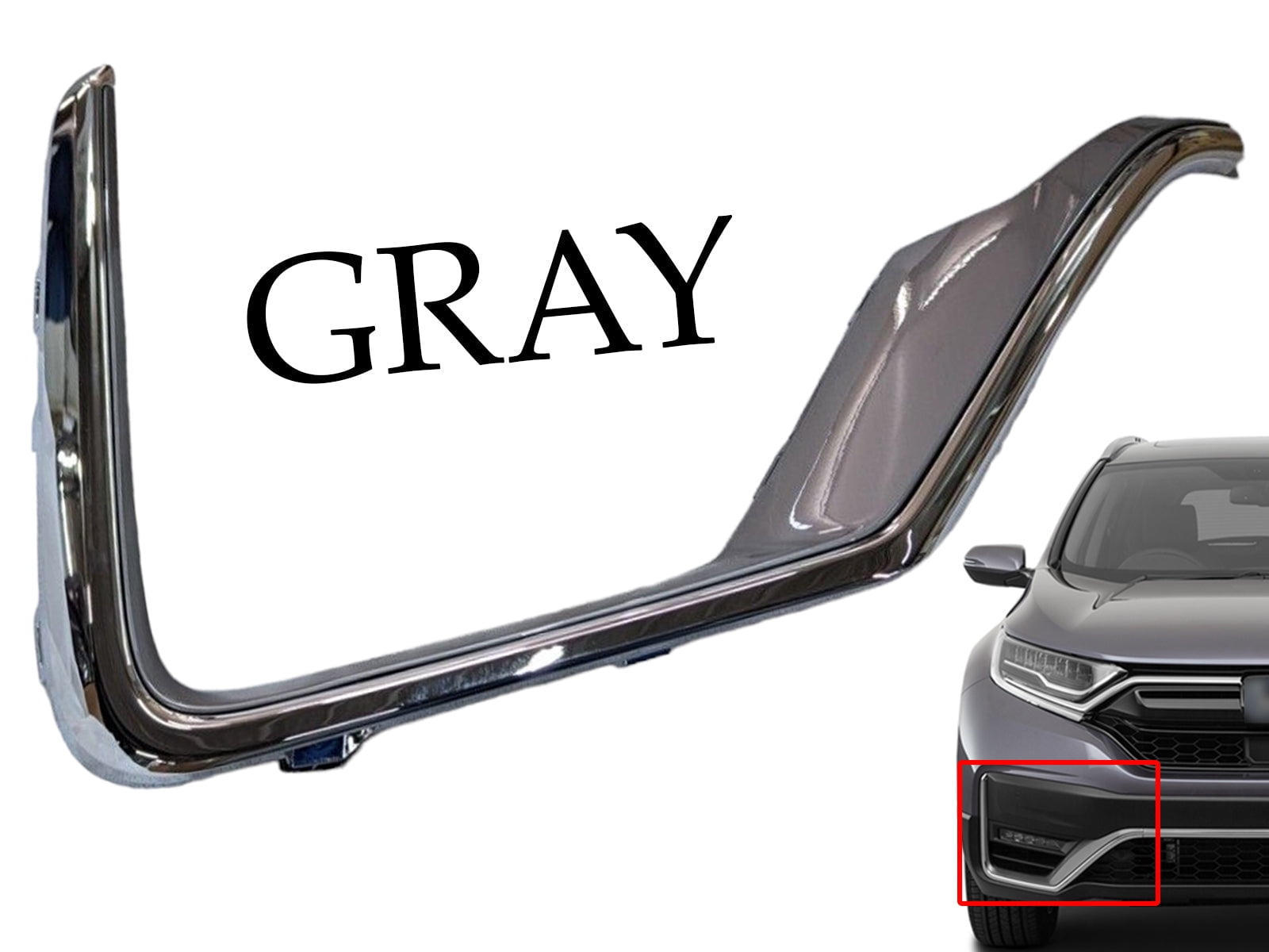 2020 2021 2022 Compatible with Honda CRV CR-V Front Bumper Face Bar ...