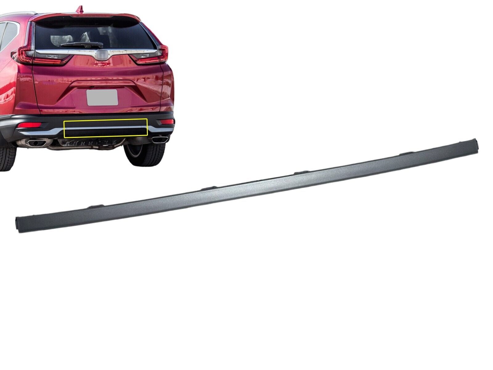 2020 2021 2022 Compatible with Honda CRV CR-V Rear Bumper Center Middle ...