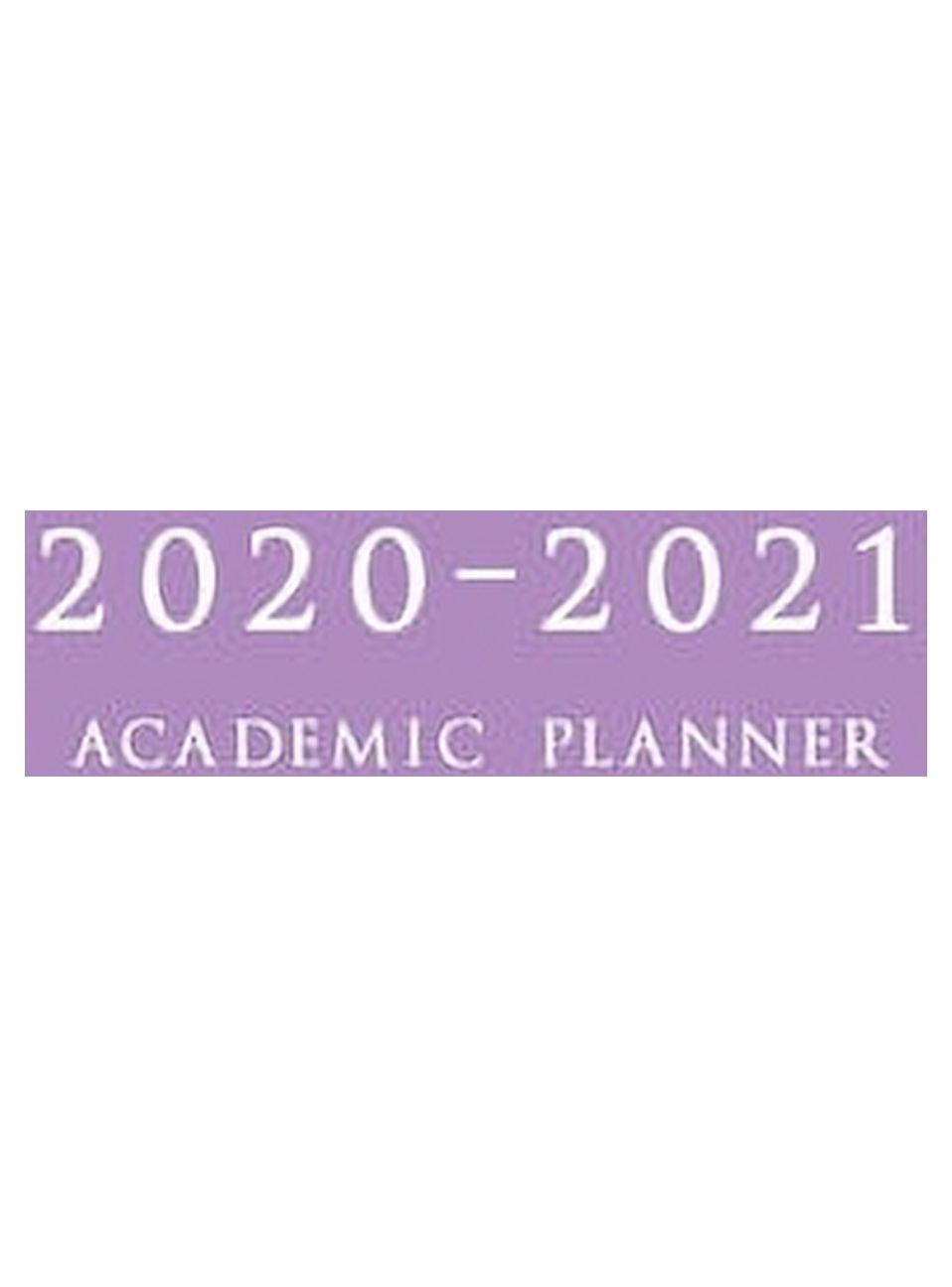 2020-2021 Academic Planner: Large Weekly and Monthly Planner with ...