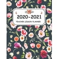 2020-2021 Teacher lesson Planner : Beautiful Organizer and notebook for ...