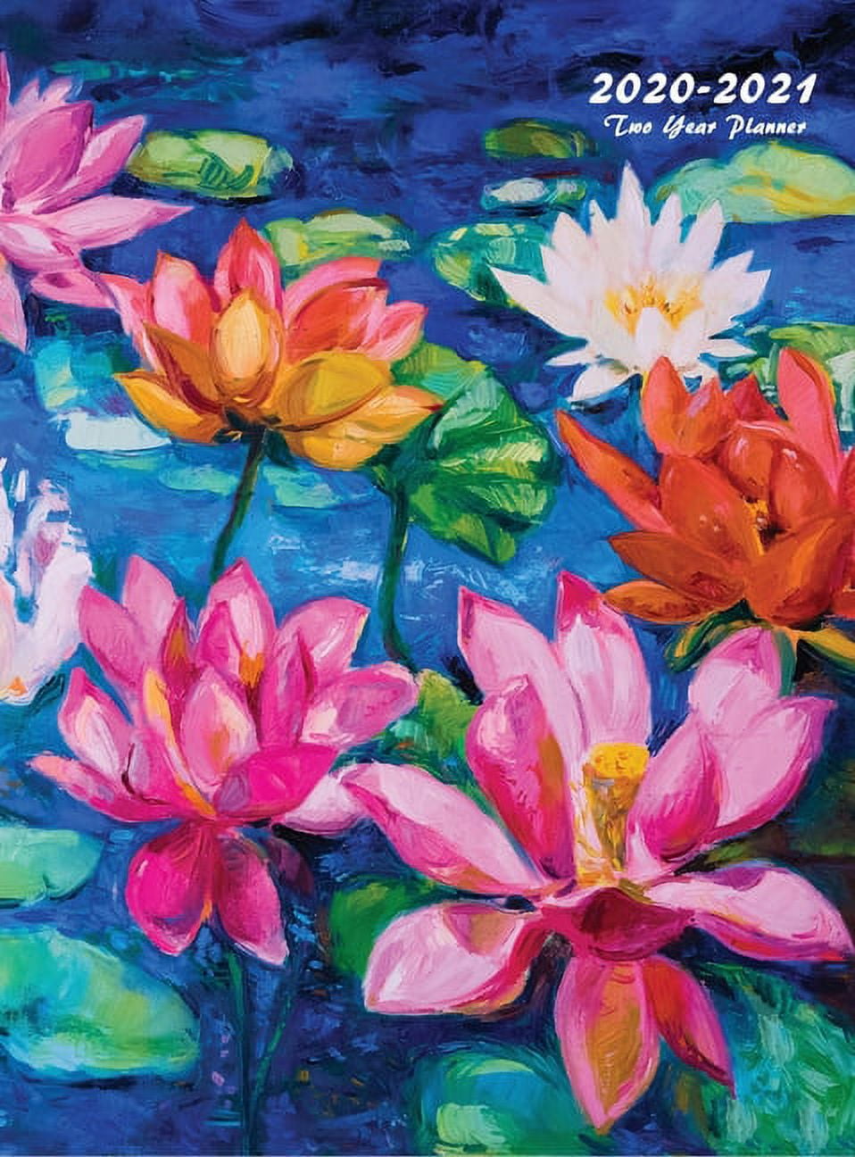 2020-2021 Two Year Planner: Large Monthly Planner with Inspirational ...