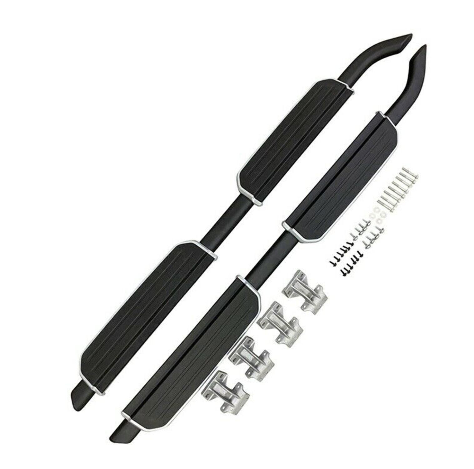 2020-2022 Land Rover Defender 110 OE Style SILVER Side Step Pad Running ...