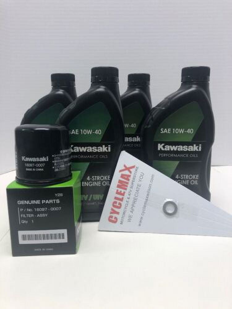 2020-2023 OEM Kawasaki KRX1000 Teryx 1000 Oil Change Kit - Walmart.com