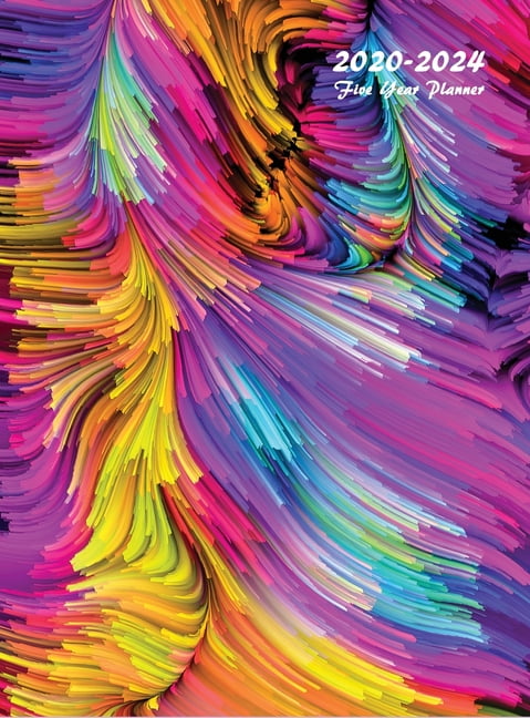 2020-2024 Five Year Planner: Five Year Monthly Planner 8.5 x 11 ...