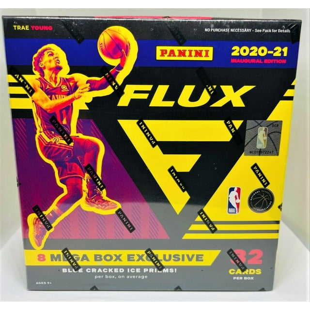 2020-21 Panini Flux NBA Basketball Mega Box- Blue Cracked Ice - Walmart.com