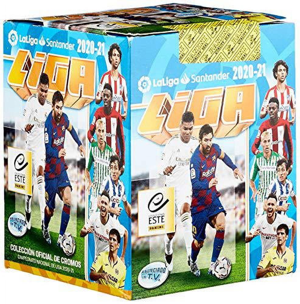 Collectible 2020-21 Panini La Liga Stickers 50-Pack Box (300 Stickers ...