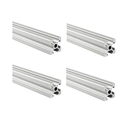 2020 Aluminum Extrusion T Slot 460mm Long Silver 4 Pack, Extruded ...