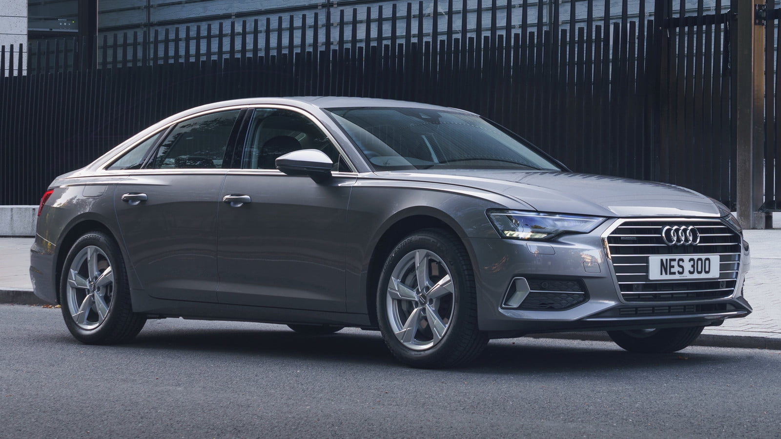 2020 Audi A6 Saloon Plug In Hybrid UK Car Poster - 12x18 Inch Laminated ...