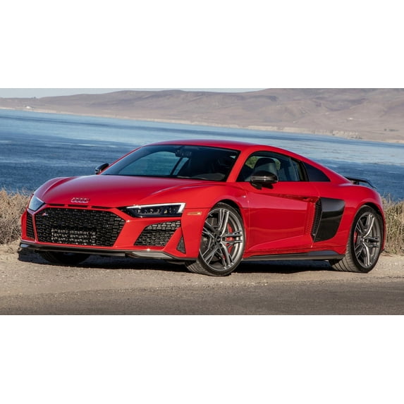 2020 Audi R8 Coupe Performance Style B - 20x30 Inch Laminated Poster ...