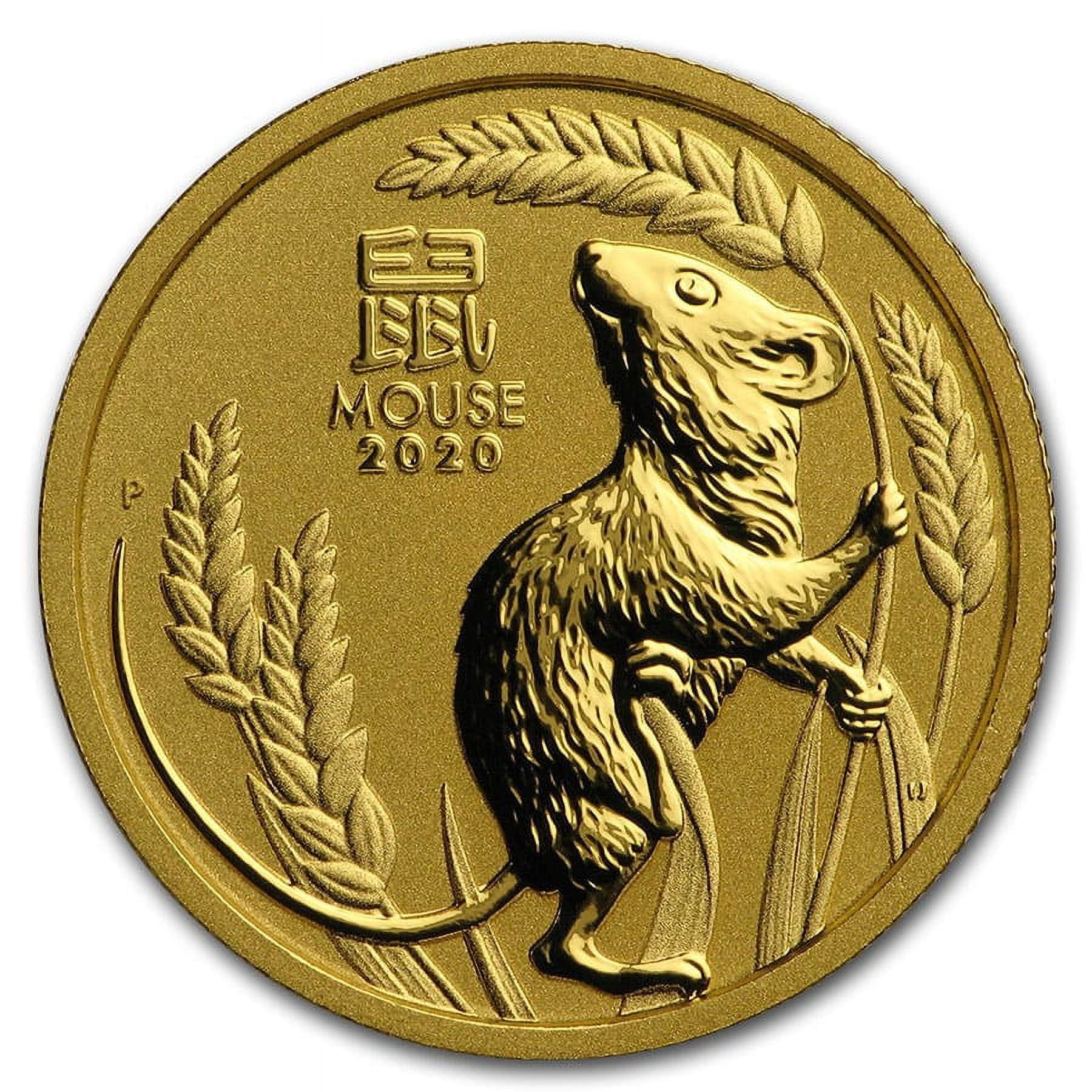 2020 Australia 1/4 oz Gold Lunar Mouse BU (Series III) - Walmart.com