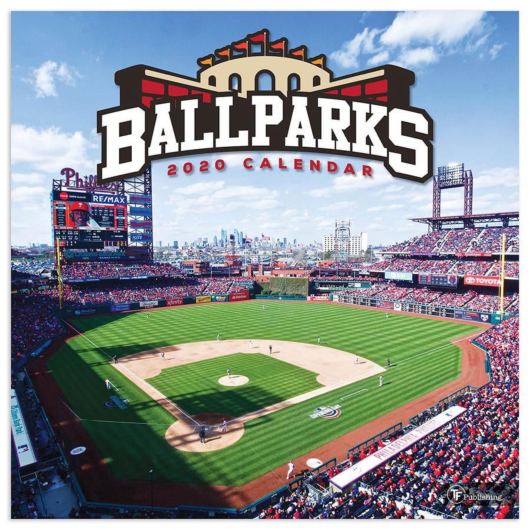 2020 Ballparks Wall Calendar - Walmart.com