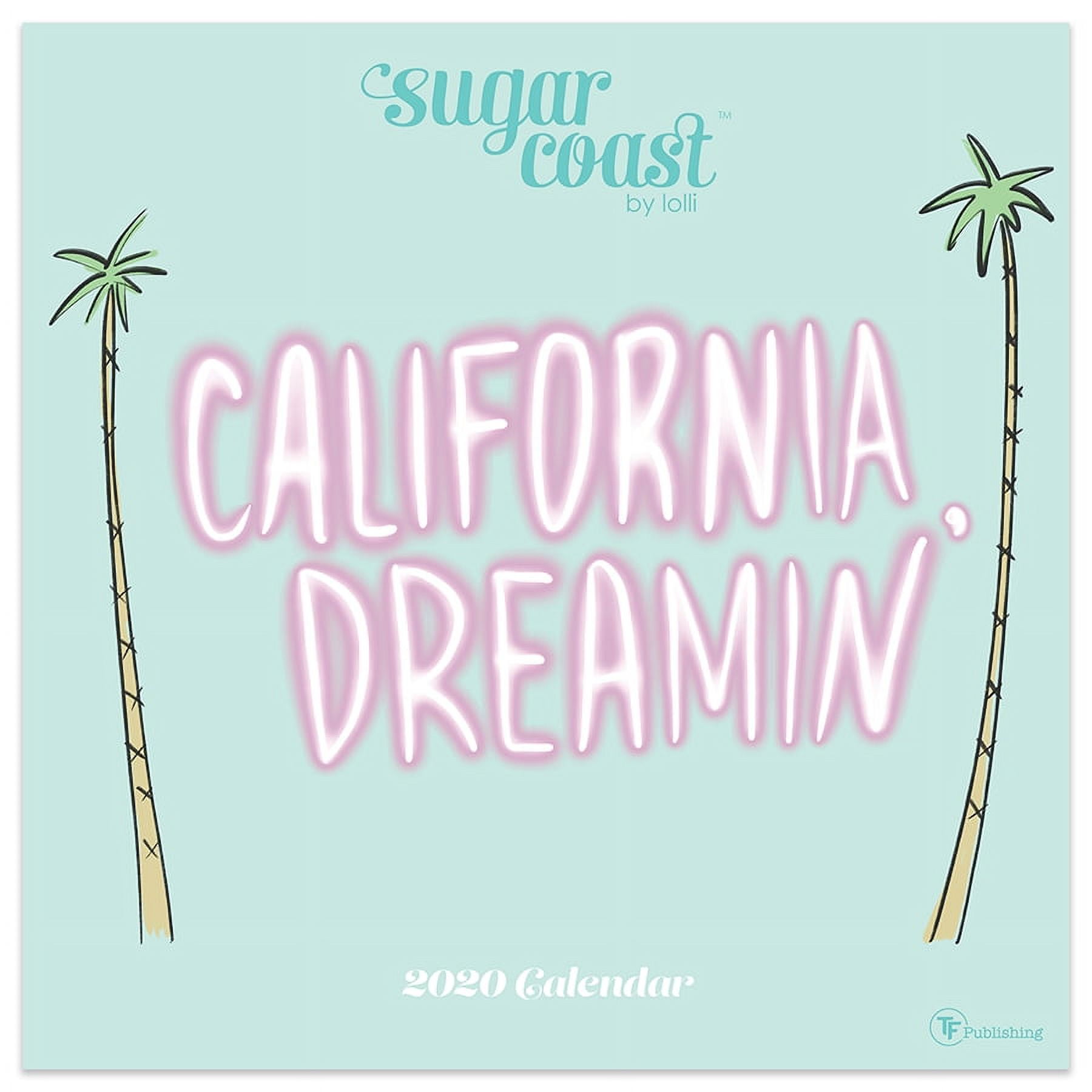 2020 California Girl Wall Calendar - Walmart.com