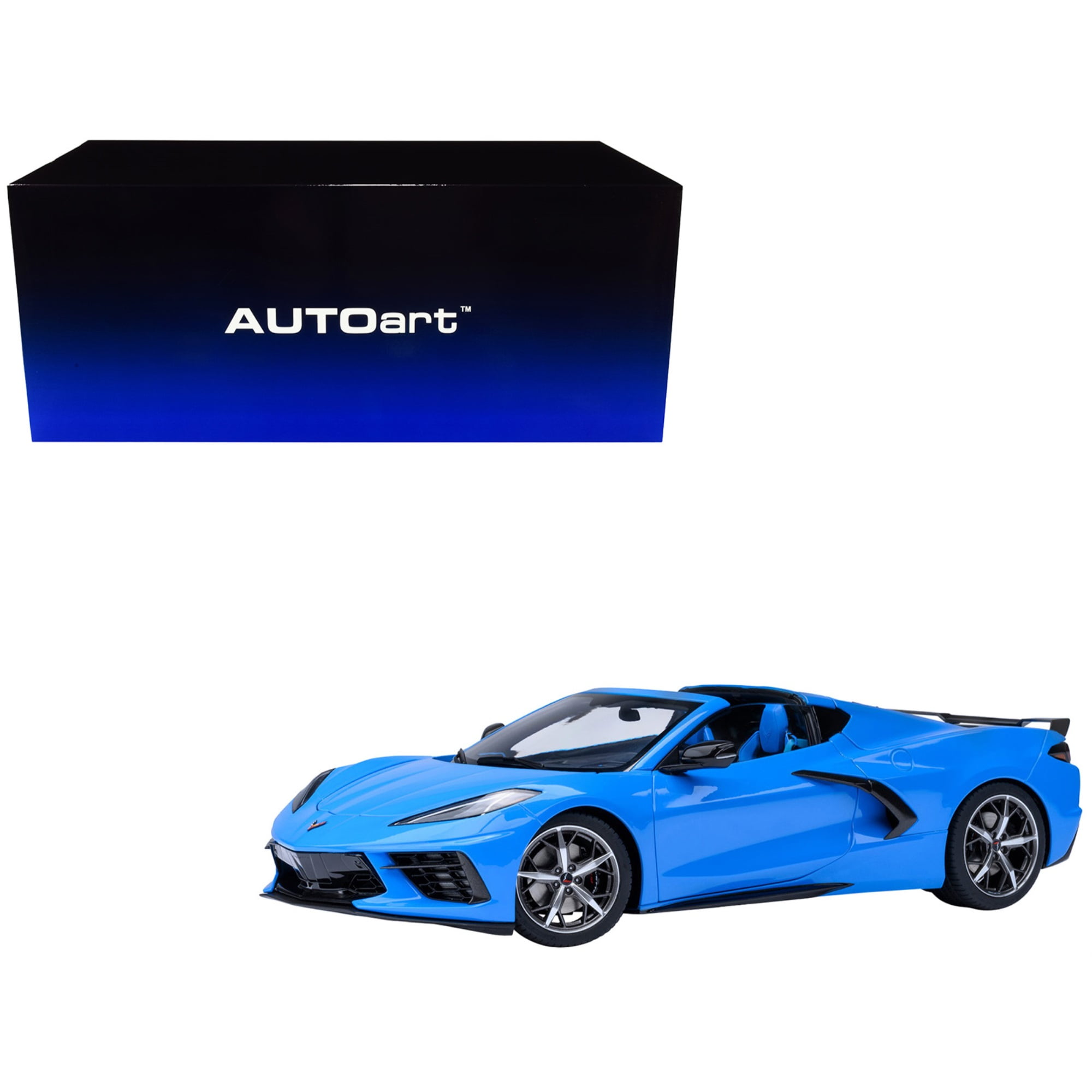 2020 Chevrolet Corvette C8 Stingray Torch Red 1/18 Model Car by Autoart ...