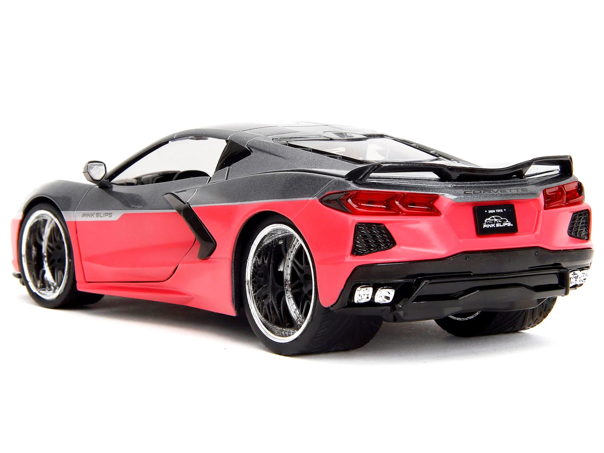 2020 Chevrolet Corvette Gray Metallic and Pink "Pink Slips" Series 1/24 ...