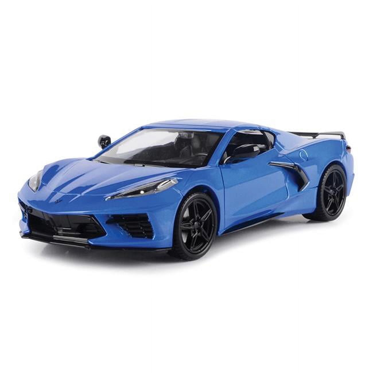 2020 Chevrolet Corvette Stingray C8 Model Car, Metallic Blue - Walmart.com