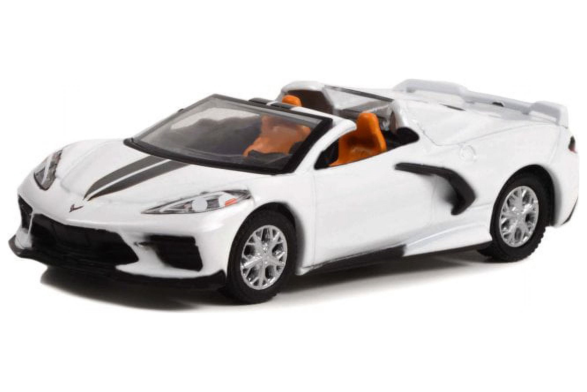 2020 Chevy Corvette C8 Stingray Convertible, White - Greenlight 37260F ...