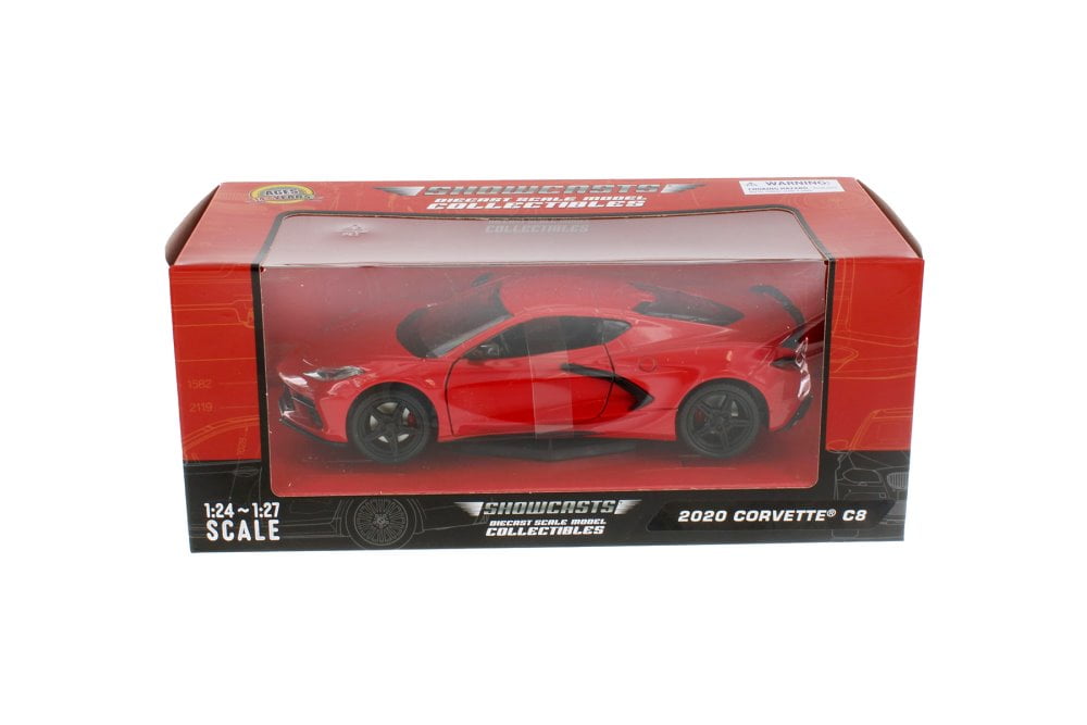 2020 Chevy Corvette C8 Stingray, Torch Red - Showcasts 71360R - 1/24 ...