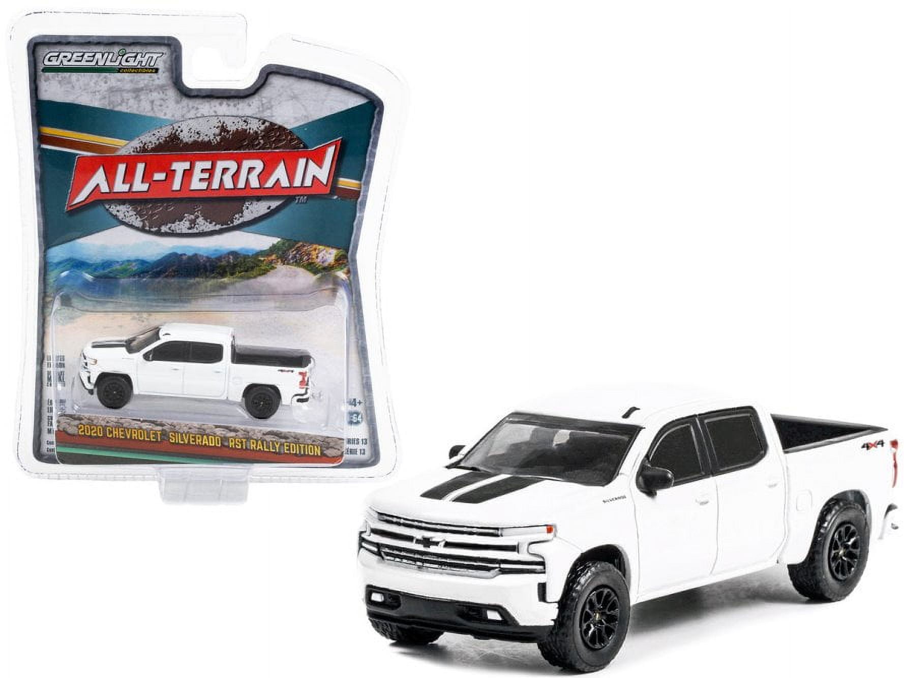2020 Chevy Silverado RST Rally, Summit White - Greenlight 35230E/48 - 1 ...