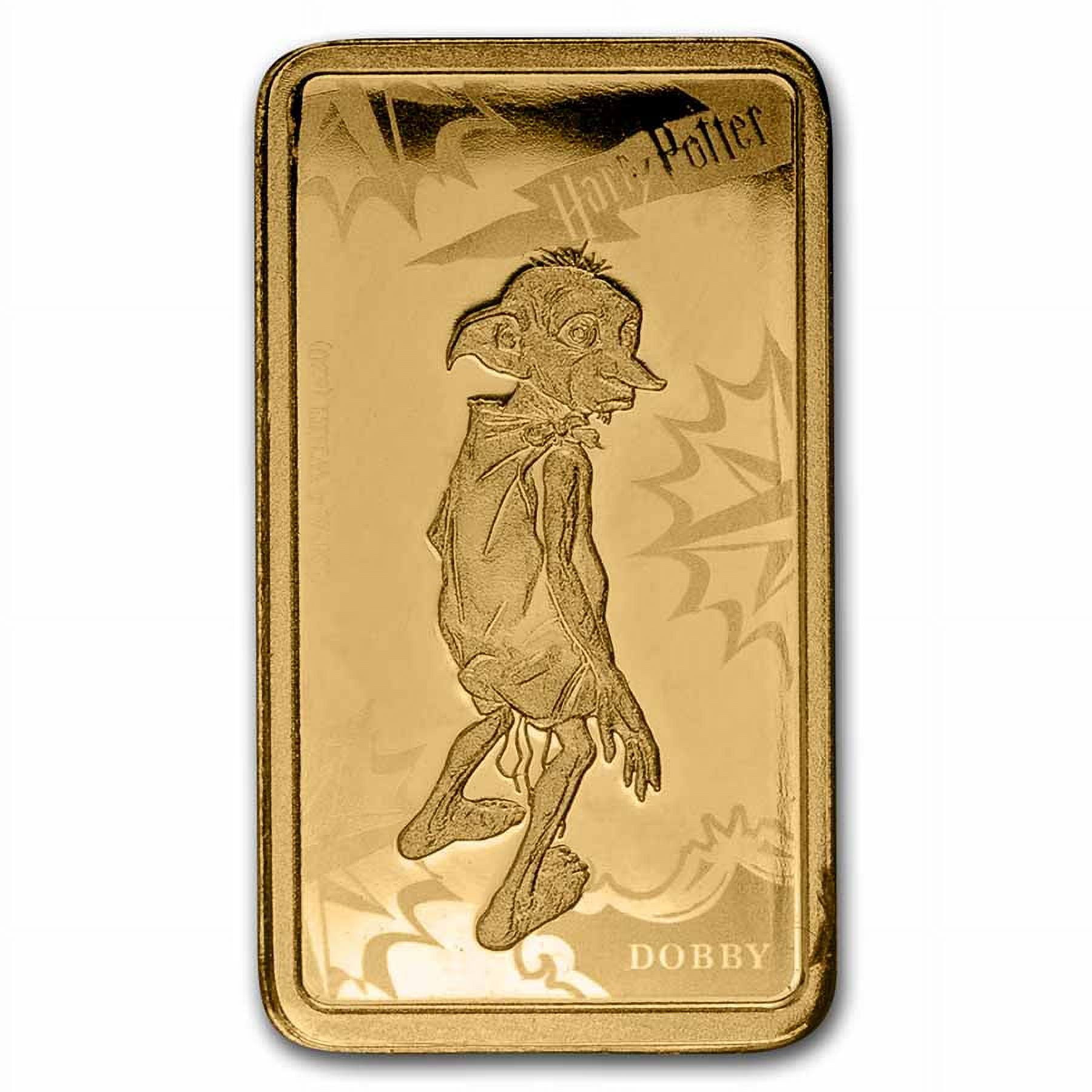 2020 Cook Islands 1/2 Gram Gold Harry Potter Dobby (Coin Only ...