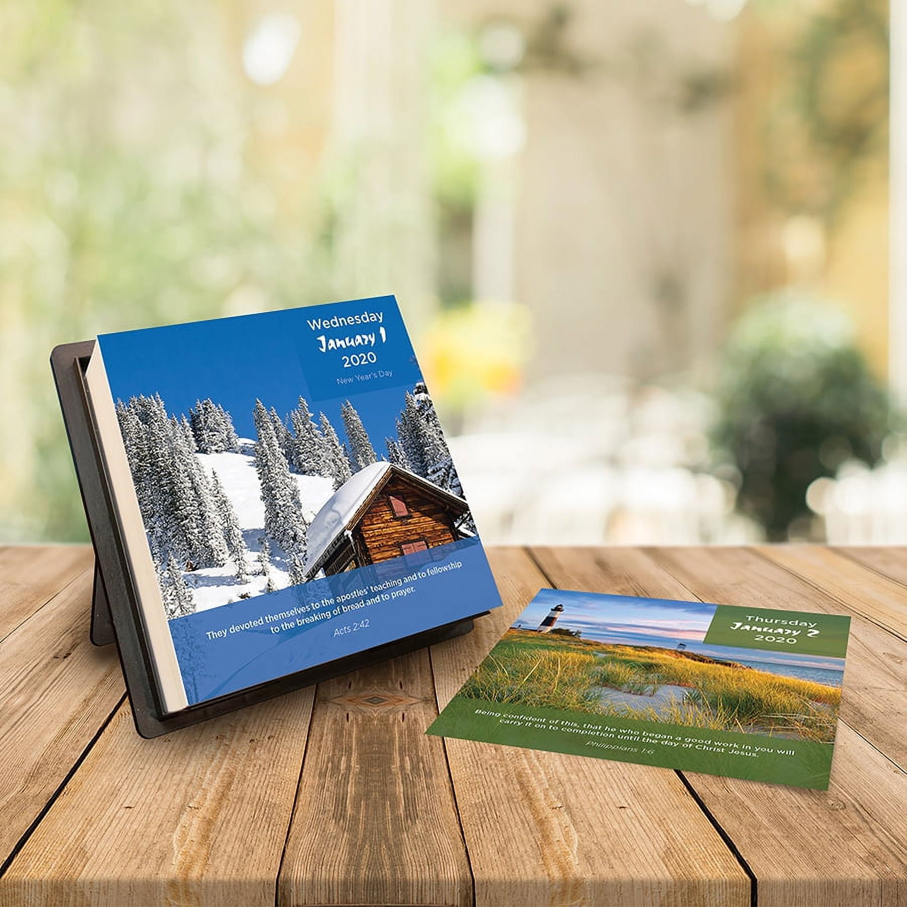 2020 Daily Verse Daily Desktop Calendar - Walmart.com