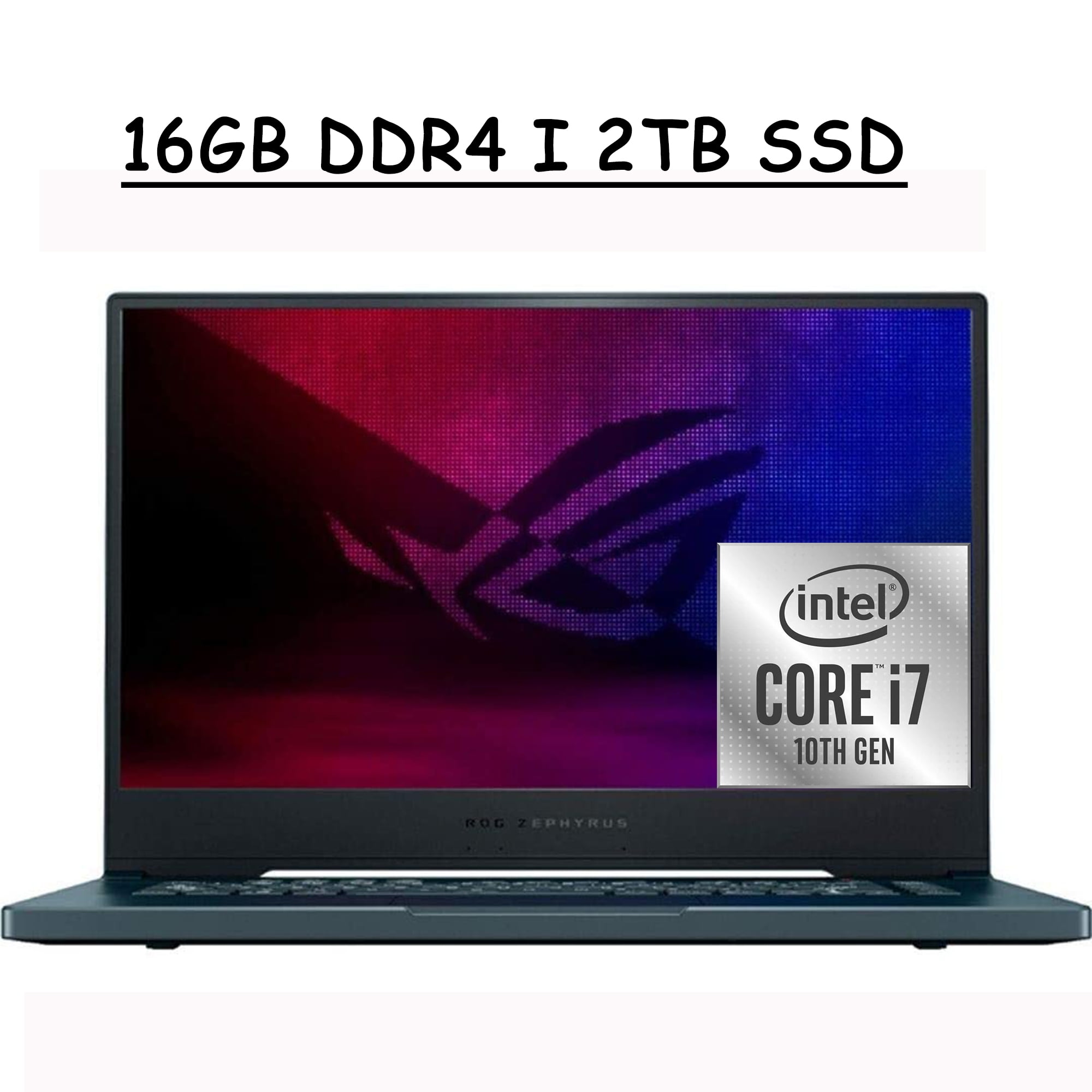 2020 Flagship ASUS ROG Zephyrus M15 15 Gaming Laptop I 15.6 FHD IPS 240Hz 3ms Display I Intel Hexa Core i7 10750H I 16GB DDR4 2TB SSD I 8GB RTX 2070
