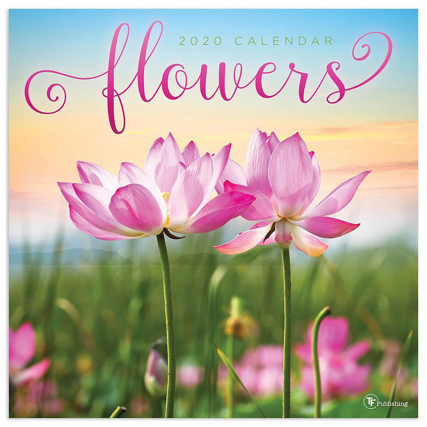 2020 Flowers Wall Calendar - Walmart.com