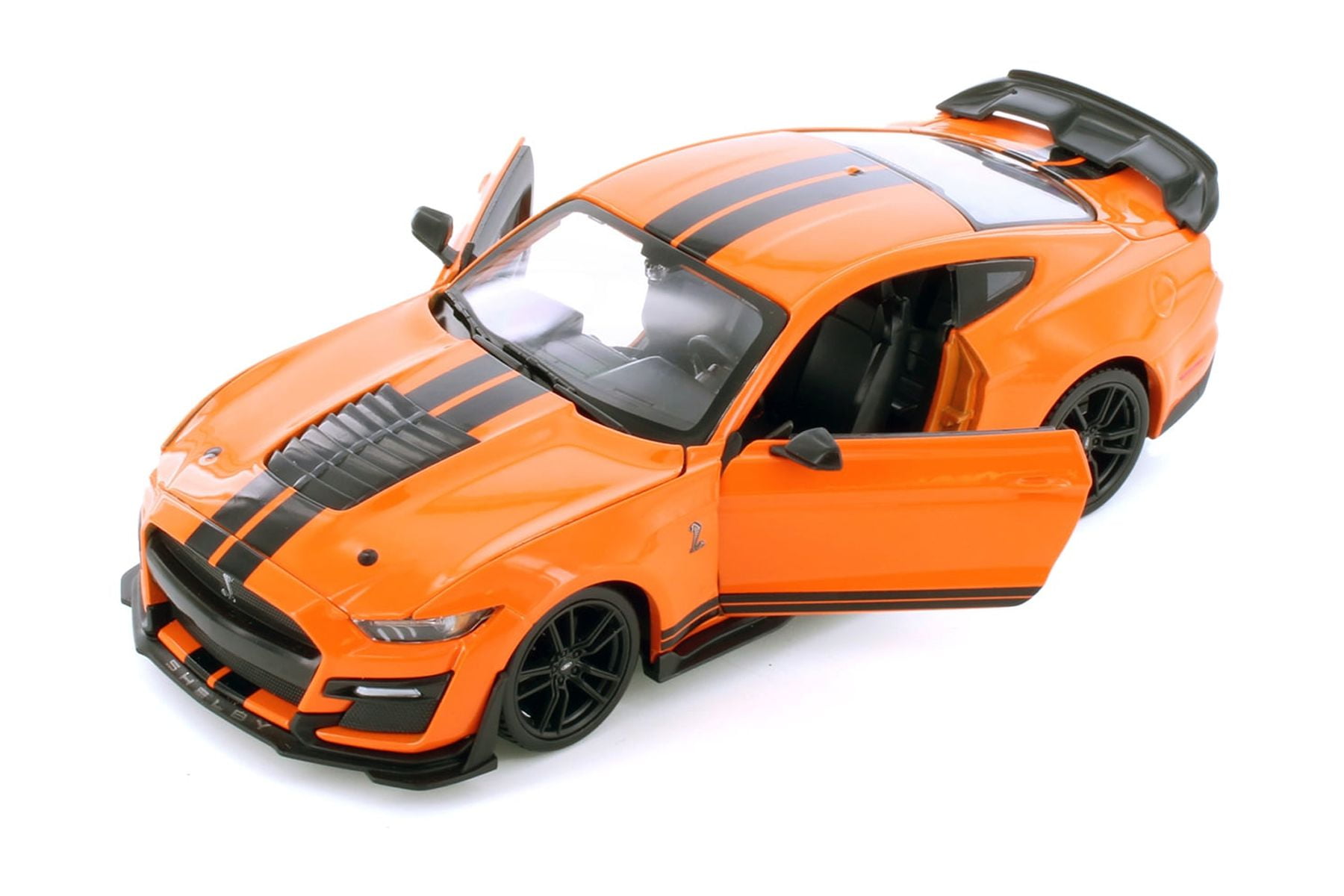 2020 Ford Mustang Shelby GT500 Hardtop, Orange - Showcasts 37532 - 1/24 ...
