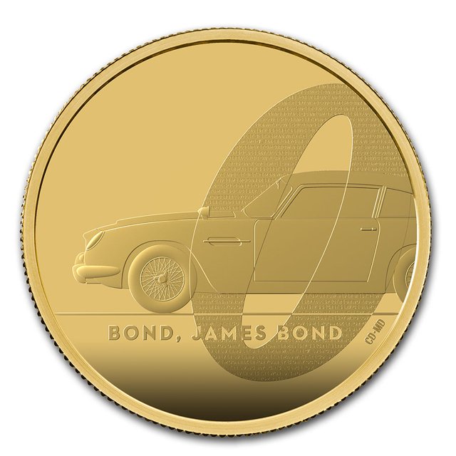 2020 Great Britain 2 oz Gold Proof James Bond Coin #1 - Walmart.com