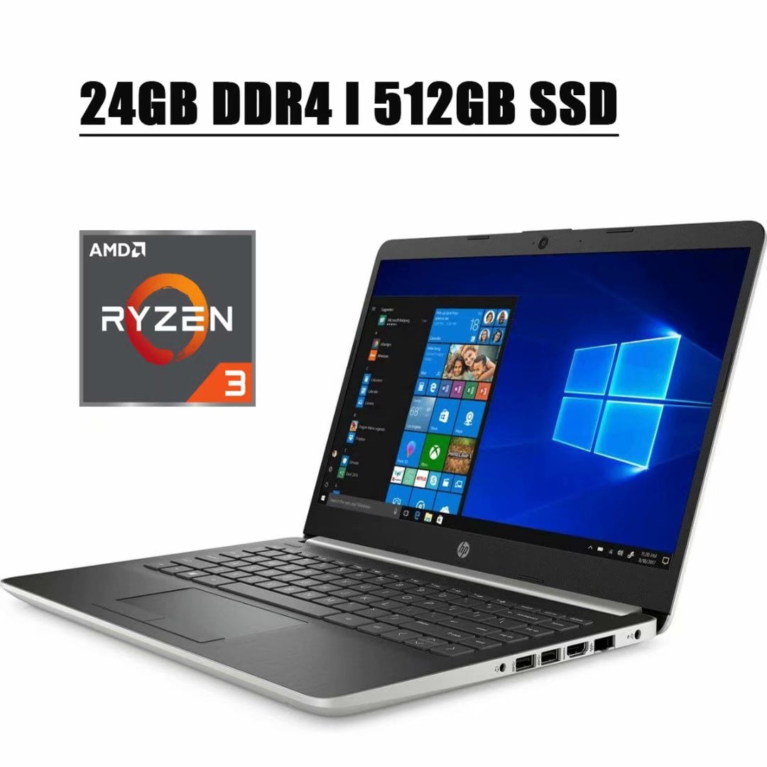 2020 HP 14 Premium Business Laptop Computer I 14 inch HD Touchscreen ...