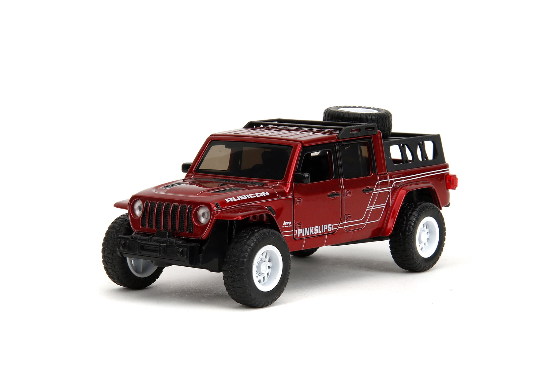 2020 Jeep Gladiator Pickup Truck, Candy Red - Jada Toys 35364 - 1/32 ...