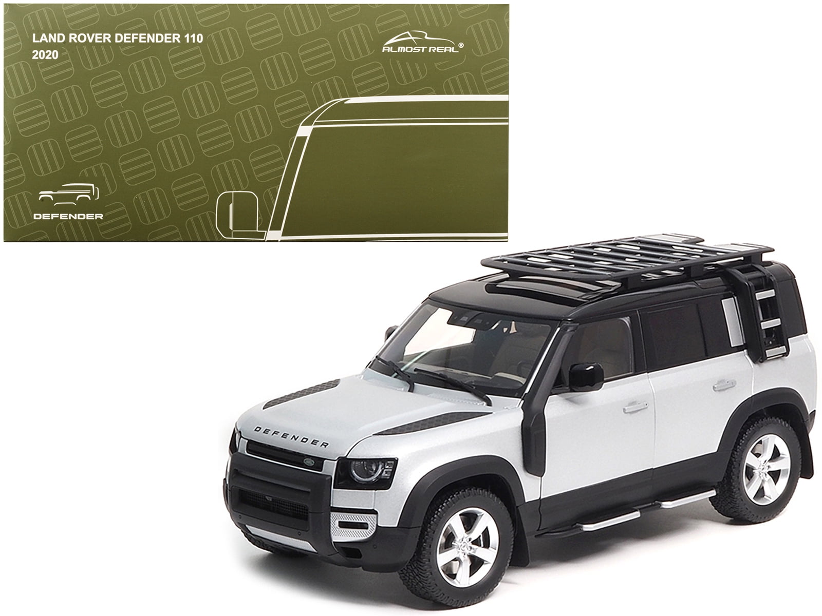 2020 Land Rover Defender 110 w/Roof Rack Accessories and Ladder Satin ...