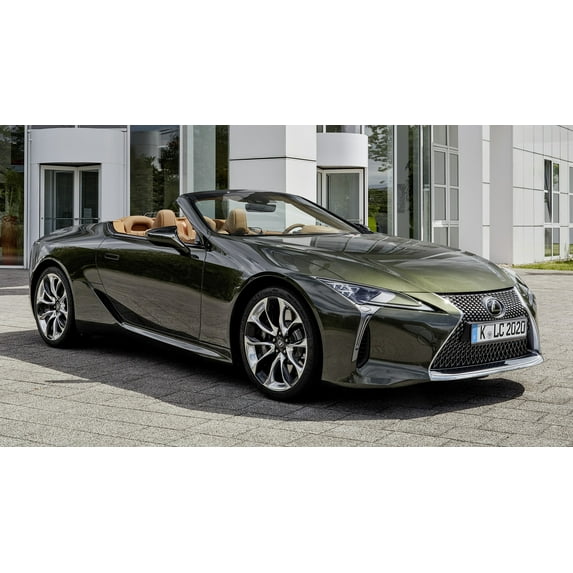 2020 Lexus LC Convertible Style B - 20x30 Inch Glossy Laminated Poster ...
