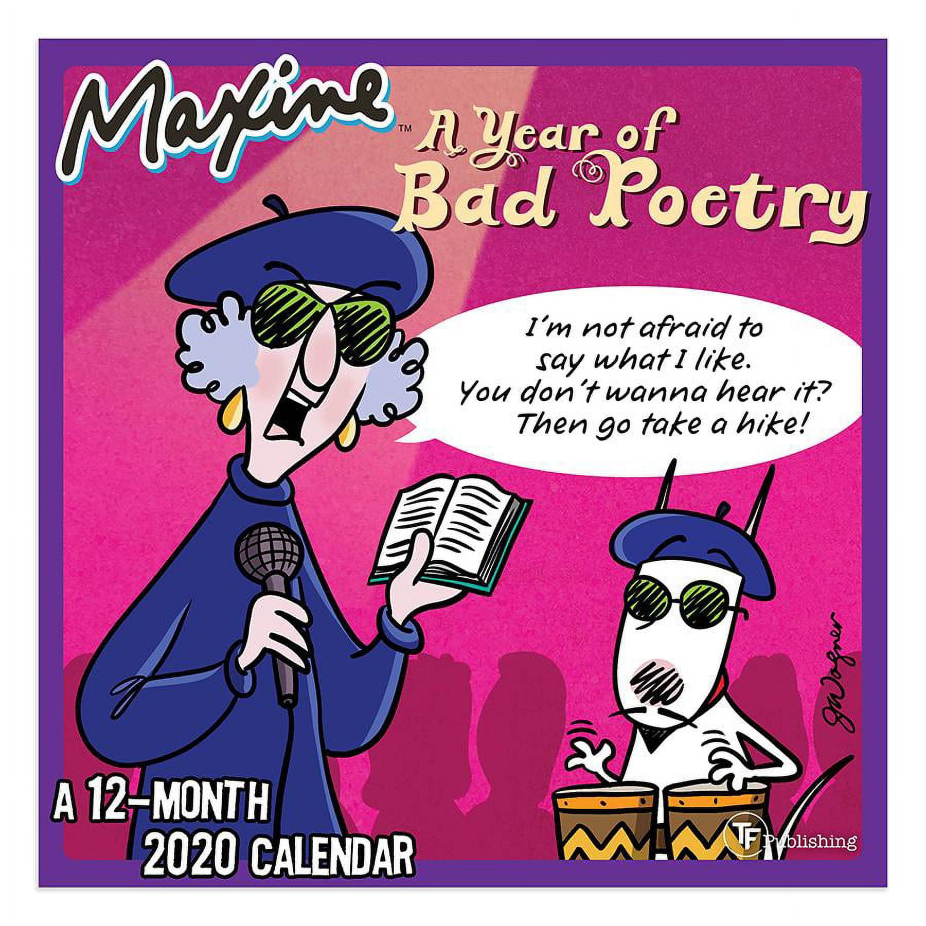 2020 Maxine Mini Calendar - Walmart.com