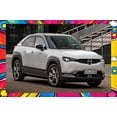 2020 Mazda MX-30 - Pop Art Edition | 20x30 Inch Glossy Laminated Poster ...