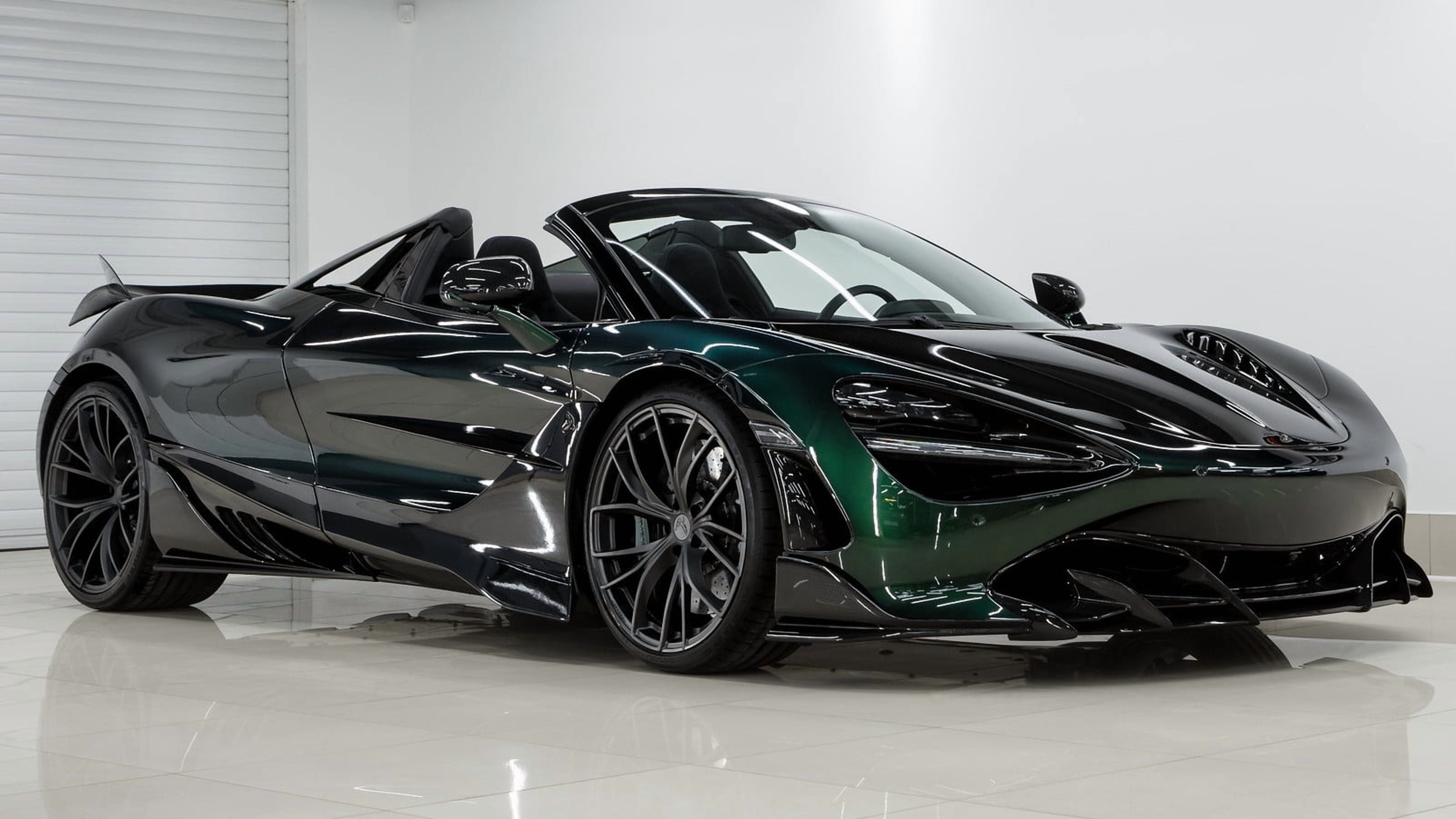 2020 McLaren 720S Spider Fury Car - 20x30 Inch Laminated Poster ...
